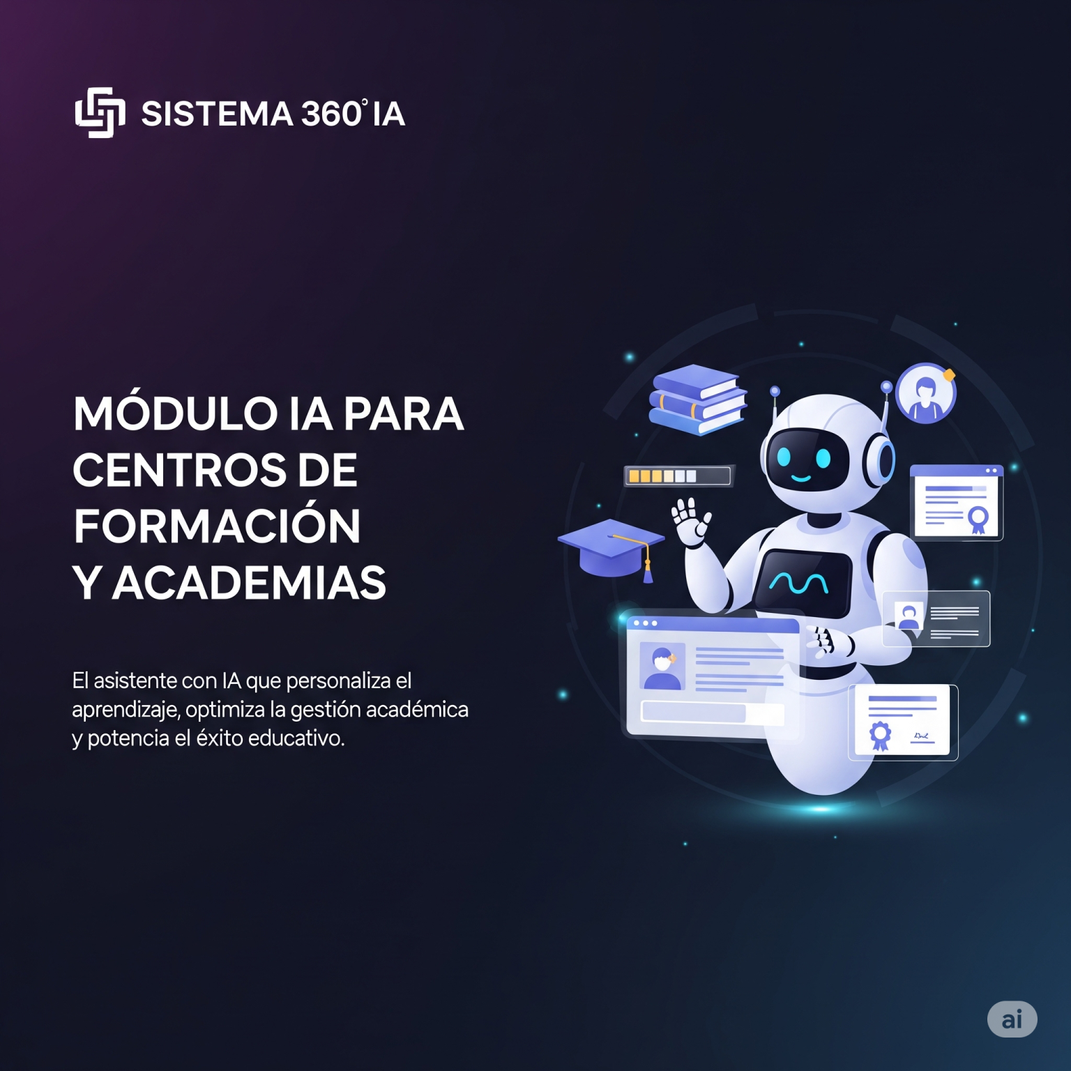 Módulo IA para Centros de Formación - Sistema 360 IA